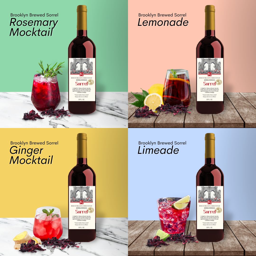 4 Nonalcoholic Mocktail Mixers to try – Brooklyn Brewed Sorrel